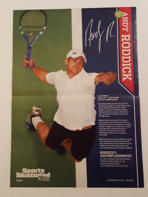 2010 Andy Roddick Pablo Sandoval Sports Illustrated For Kids Poster ...