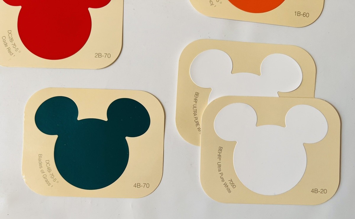 Disney Behr Color Chart