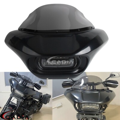 For 18-24 Harley Fat Bob FXFB FXFBS Front Fairing w/ LED Headlight ...