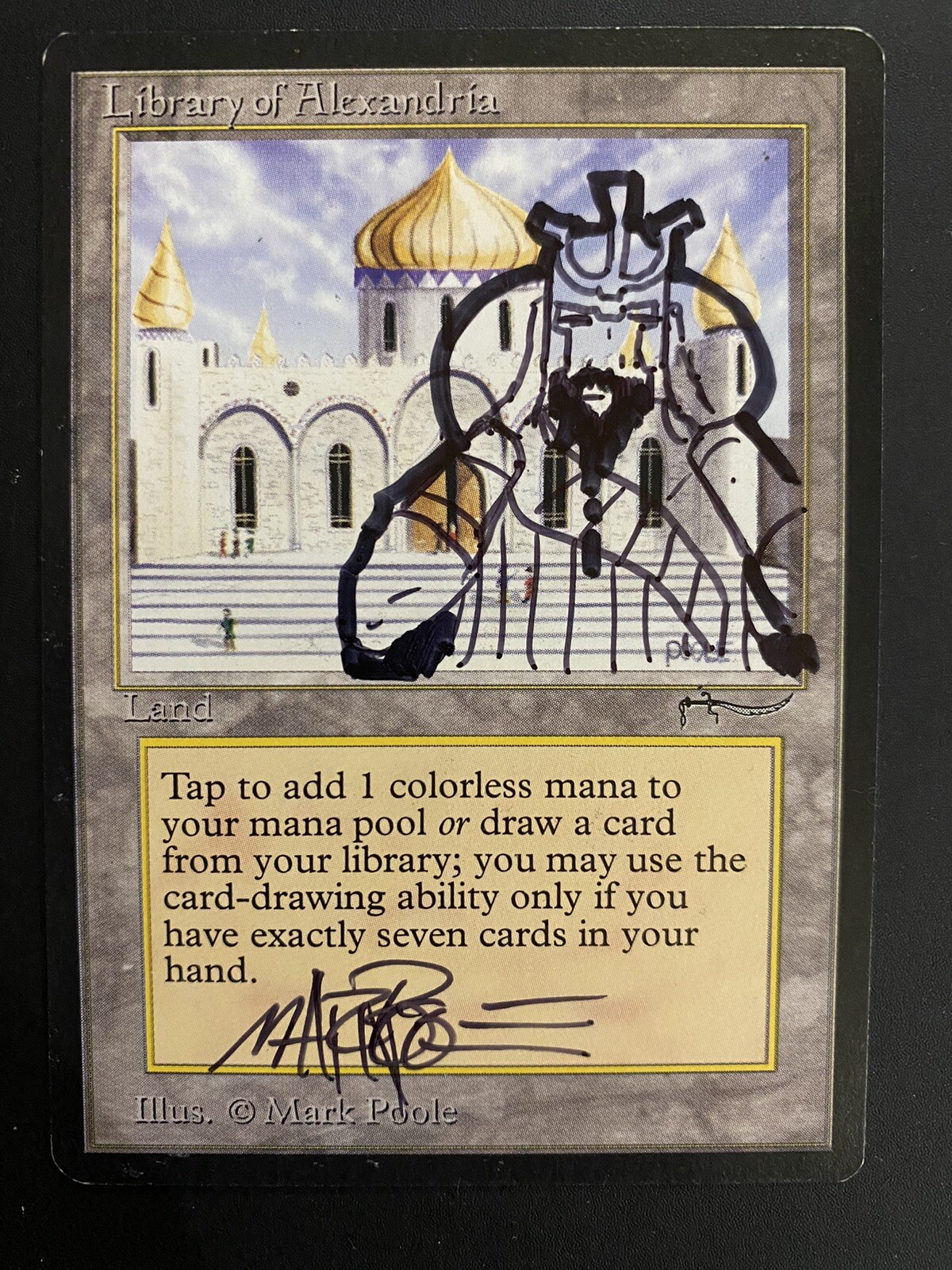 Mtg Arabian Nights Library of Alexandria | Magic the gathering ...