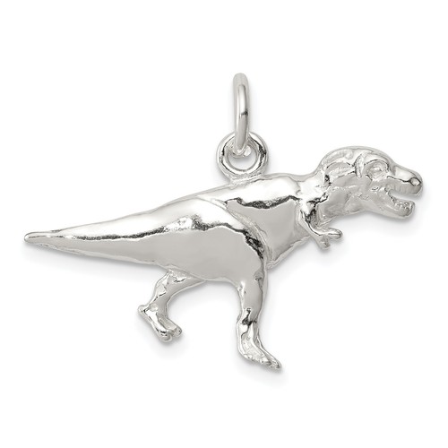 Sterling Silver T-Rex Charm Pendant Dinosaur Jewelry | eBay