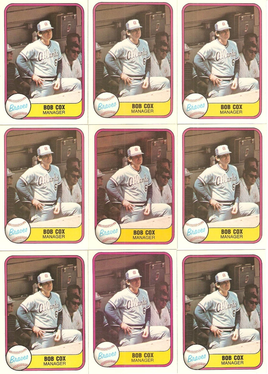 Bobby Cox Baseball Cards
