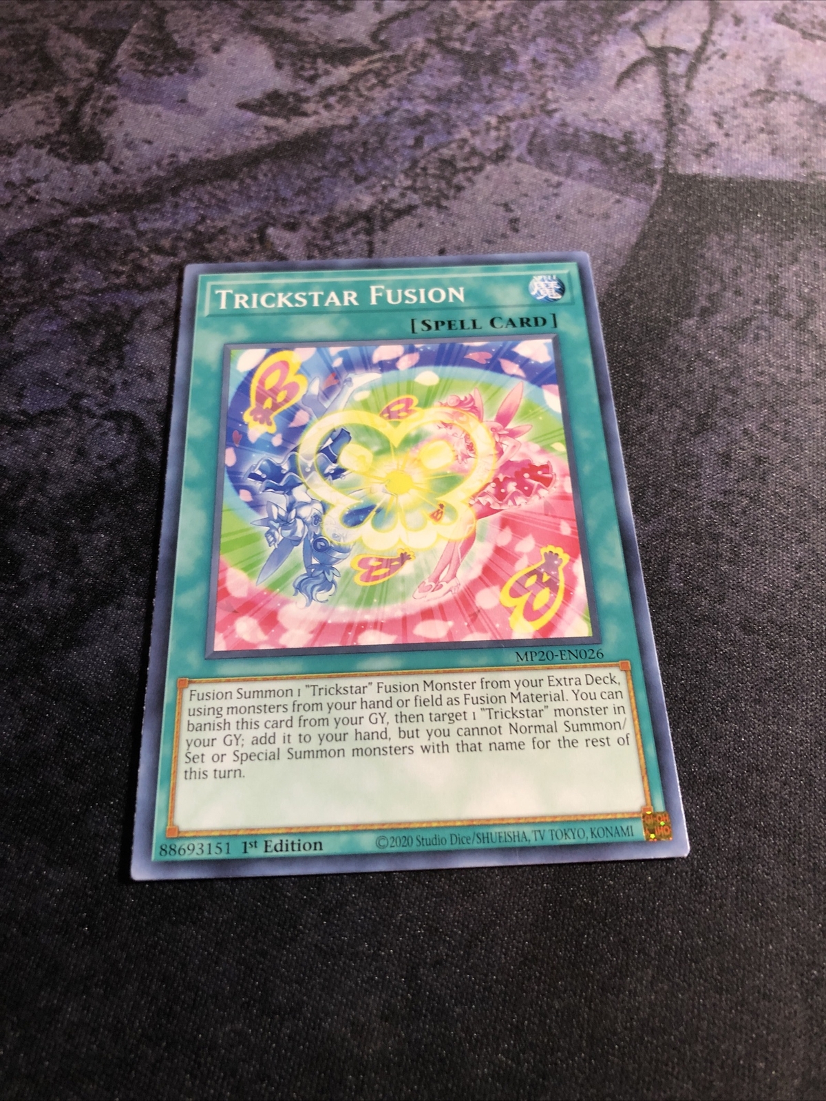 Trickstar Fusion MP20-EN026 Yu-Gi-Oh! 1st Edition NM | eBay