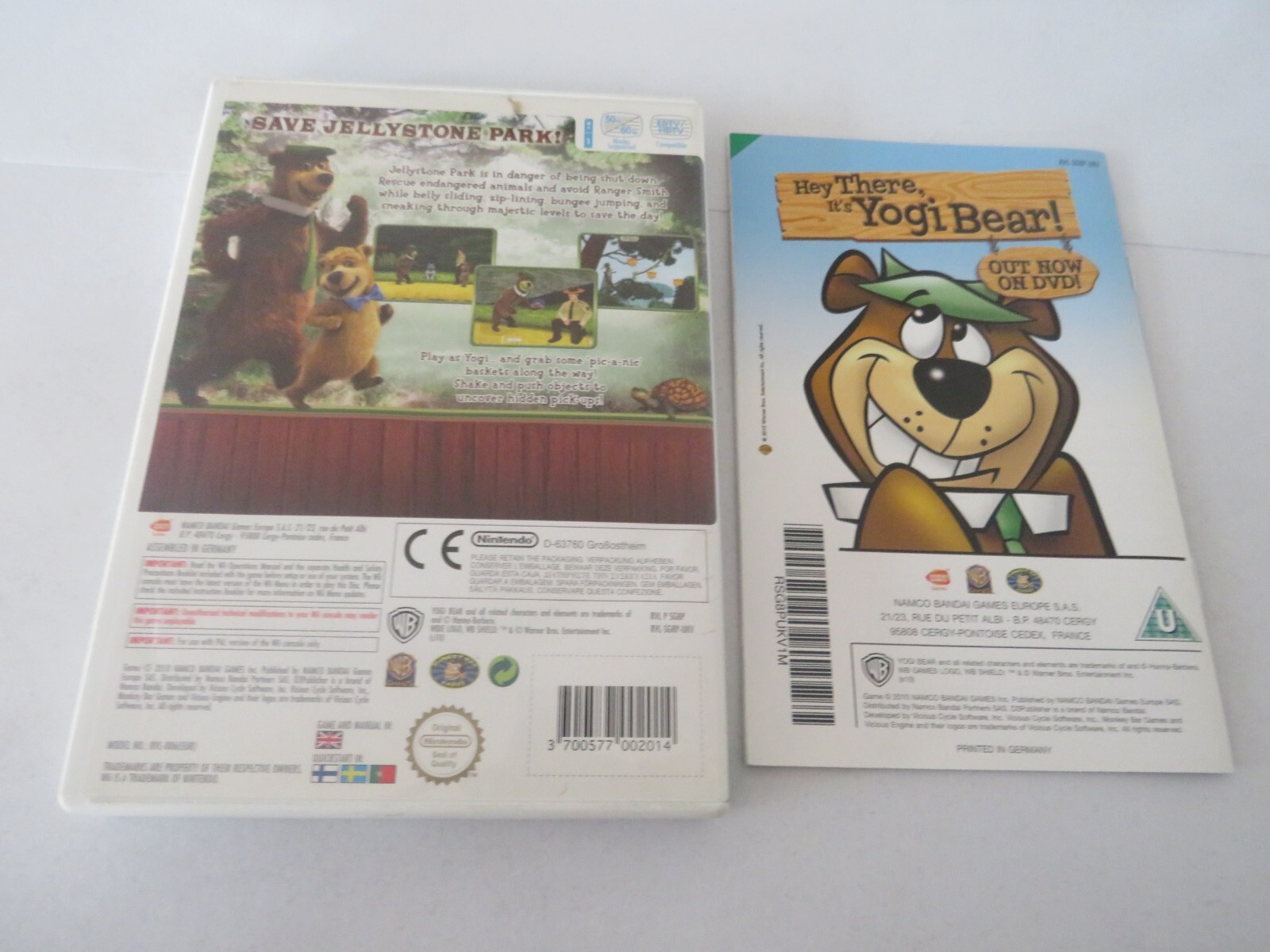 Nintendo Wii Game - Yogi Bear: pal version | eBay