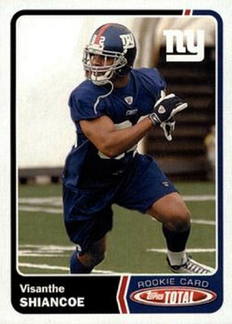 2003 Topps Total - #496 Visanthe Shiancoe (RC) for sale online | eBay
