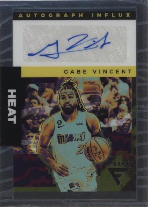 2022-23 Panini Flux - Autograph Influx Gabe Vincent #AI-GBV (AU, RC ...
