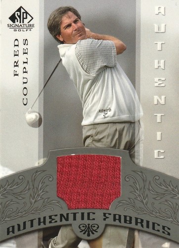 2005 SP AUTHENTIC GOLF FABRICS FRED COUPLES | eBay