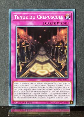 carte YU-GI-OH COTD-FR073 Tenue du Cr puscule NEUF FR | eBay