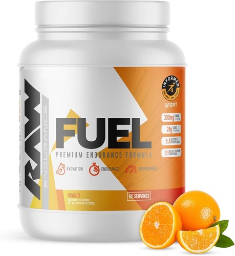RAW Fuel, Premium Endurance Supplement Powder, Orange (60 Servings) | eBay
