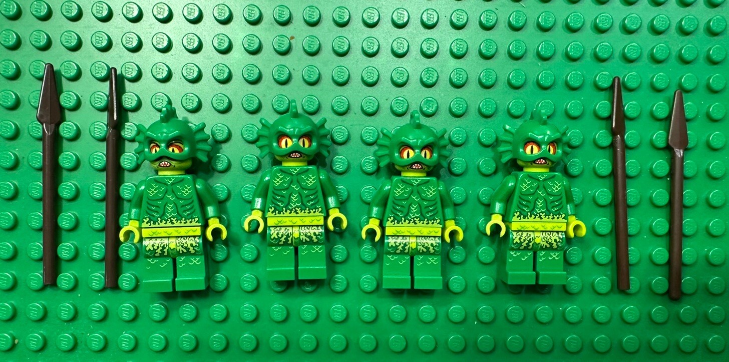 LEGO® Swamp Creature Thing X4 - Monster Fighters - 9461 (mof014 ...