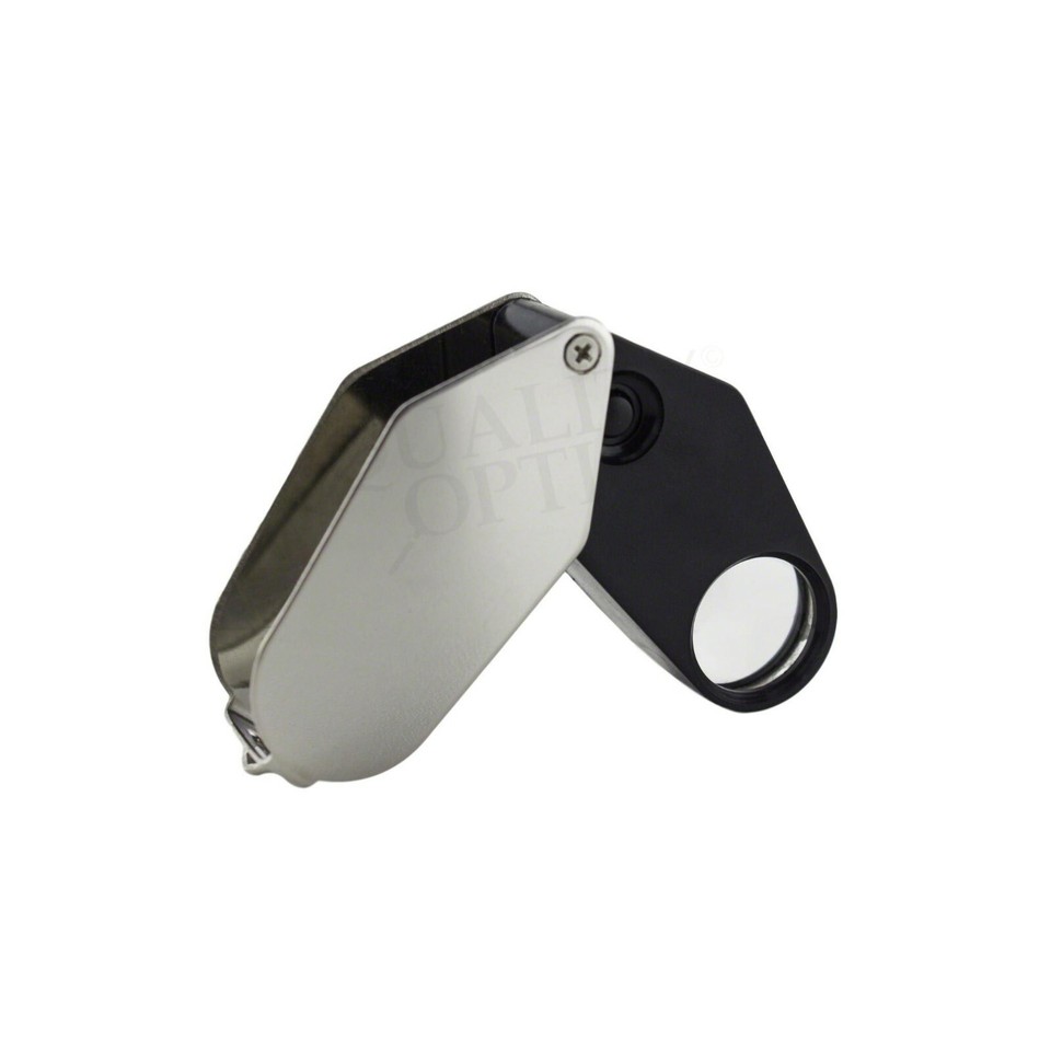 Quality Optics USA Folding Jewelers Loupe Loop Pocket Magnifier ...