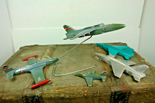RARE Lot 5 piece of JNA Yugoslavia Aircraft Plane Model Pilot antique ...