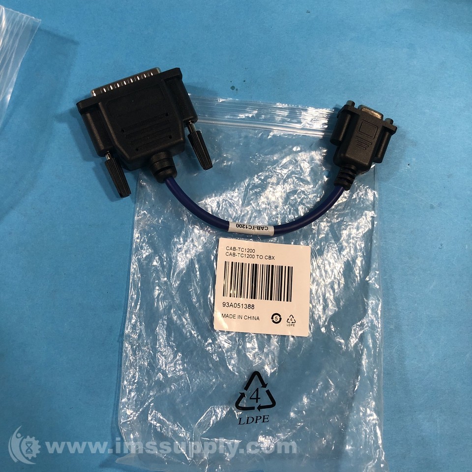 Pepperl & Fuchs CAB-TC1200 Laser Barcode Scanners Data Cable FNFP | eBay