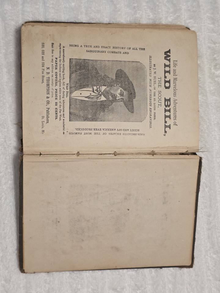 Life and Adentures of Frank And Jesse James The Noted Western Outlaw ...
