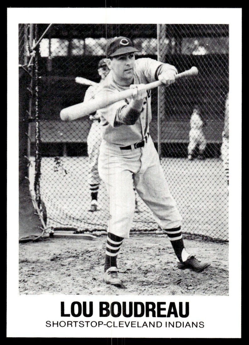 1977 Galasso Glossy Greats Lou Boudreau Cleveland Indians #19 | eBay