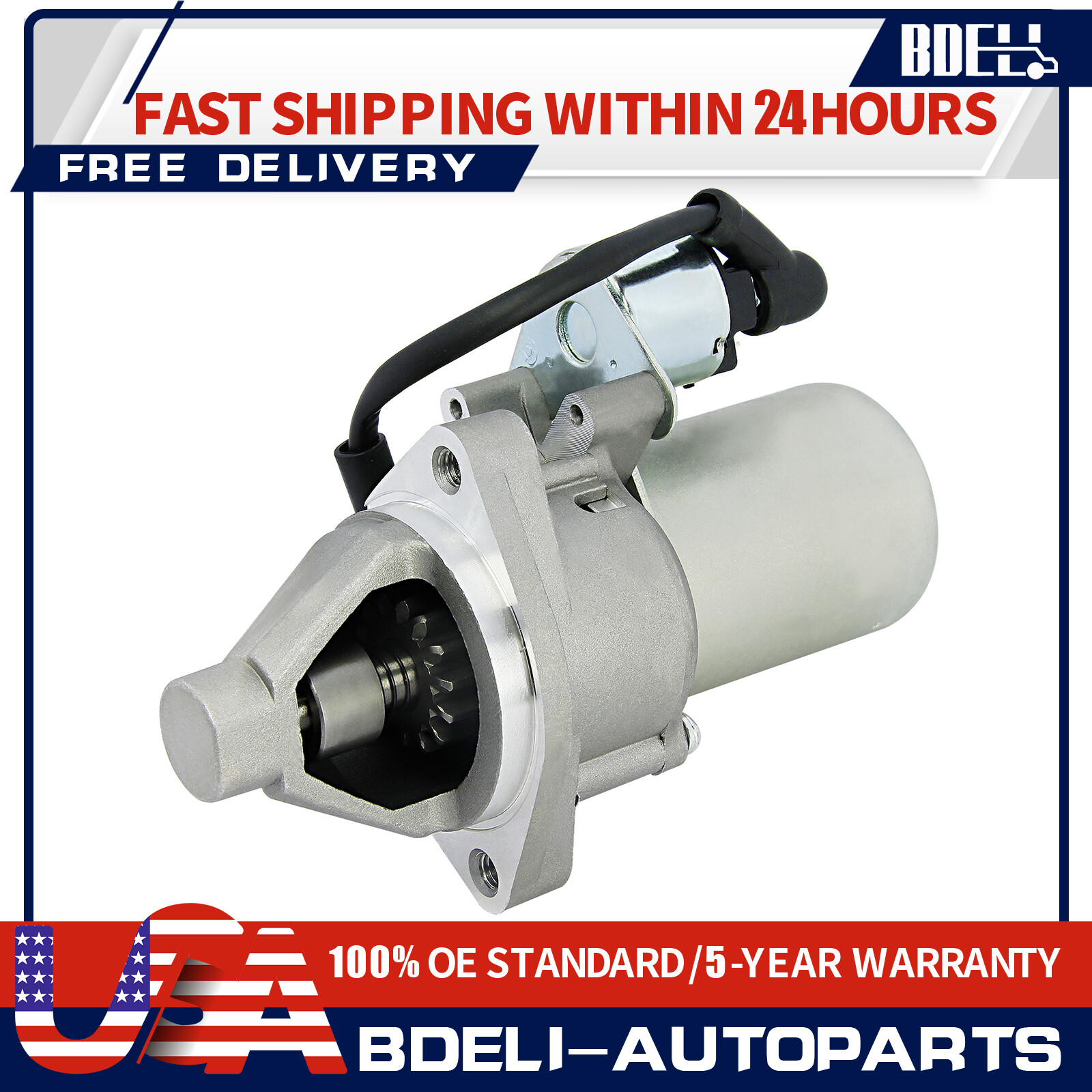 New Starter For Honda GX390 GX340 TORO Dingo 128000-2750 DB5B6 DB5B8 ...