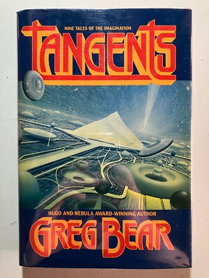 Tangents Greg Bear SIGNED 1989 First Printing Hardcover Book Science ...