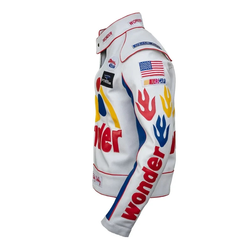 Wonder Bread The Ballad of Ricky Bobby Costume Racing Leather Jacket ...