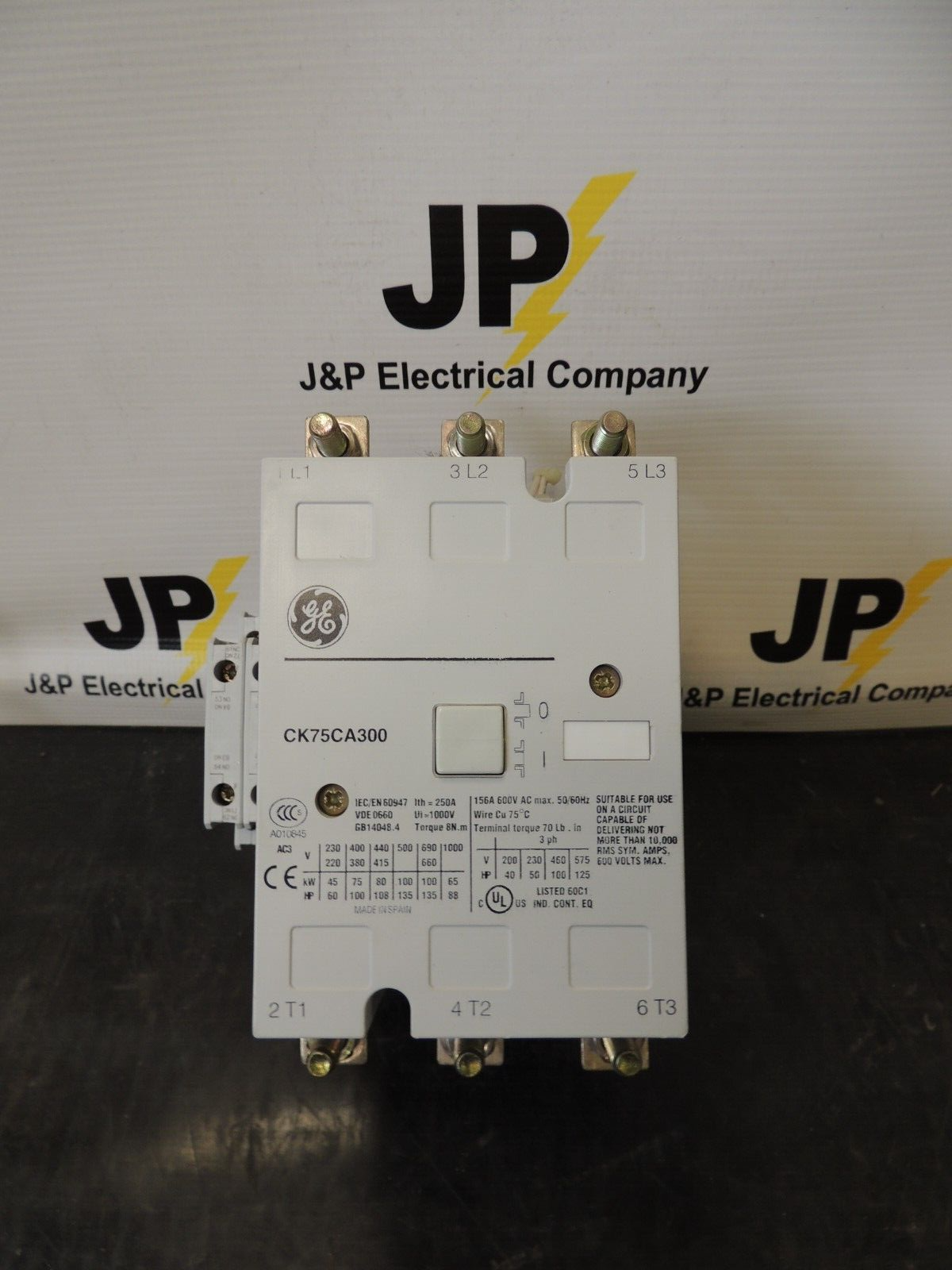 GE Contactor CK75CA300, 60-125HP | eBay
