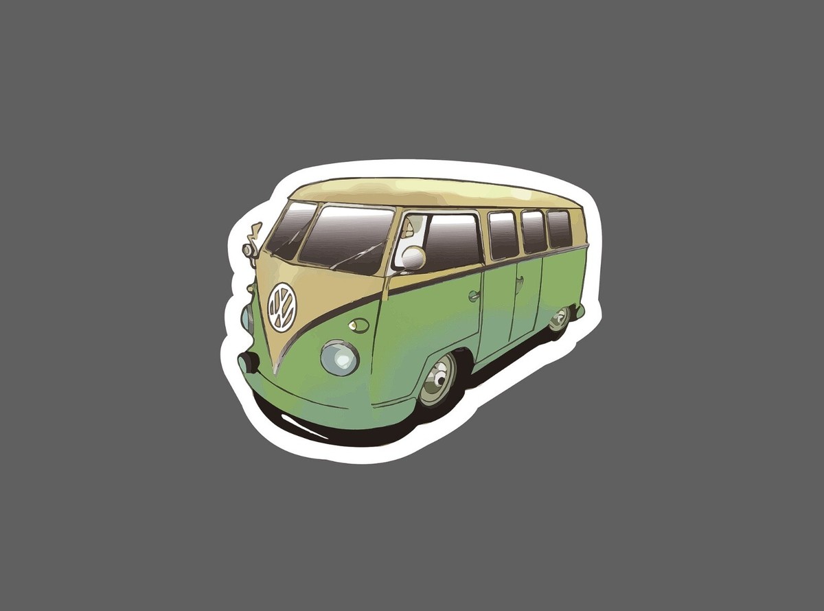 Vw Van Cartoon