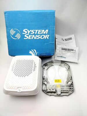 System Sensor SPWL White Wall Fire Alarm Indoor Speaker | eBay