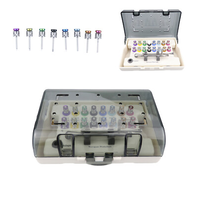 Universal Implant Repair Prosthetic Tool Kit+16PCS Screwdrivers Wrench ...