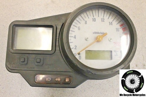 2000 YAMAHA YZF R 6 L SPEEDOMETER GAUGES INSTRUMENT CLUSTER OEM R6 00 ...
