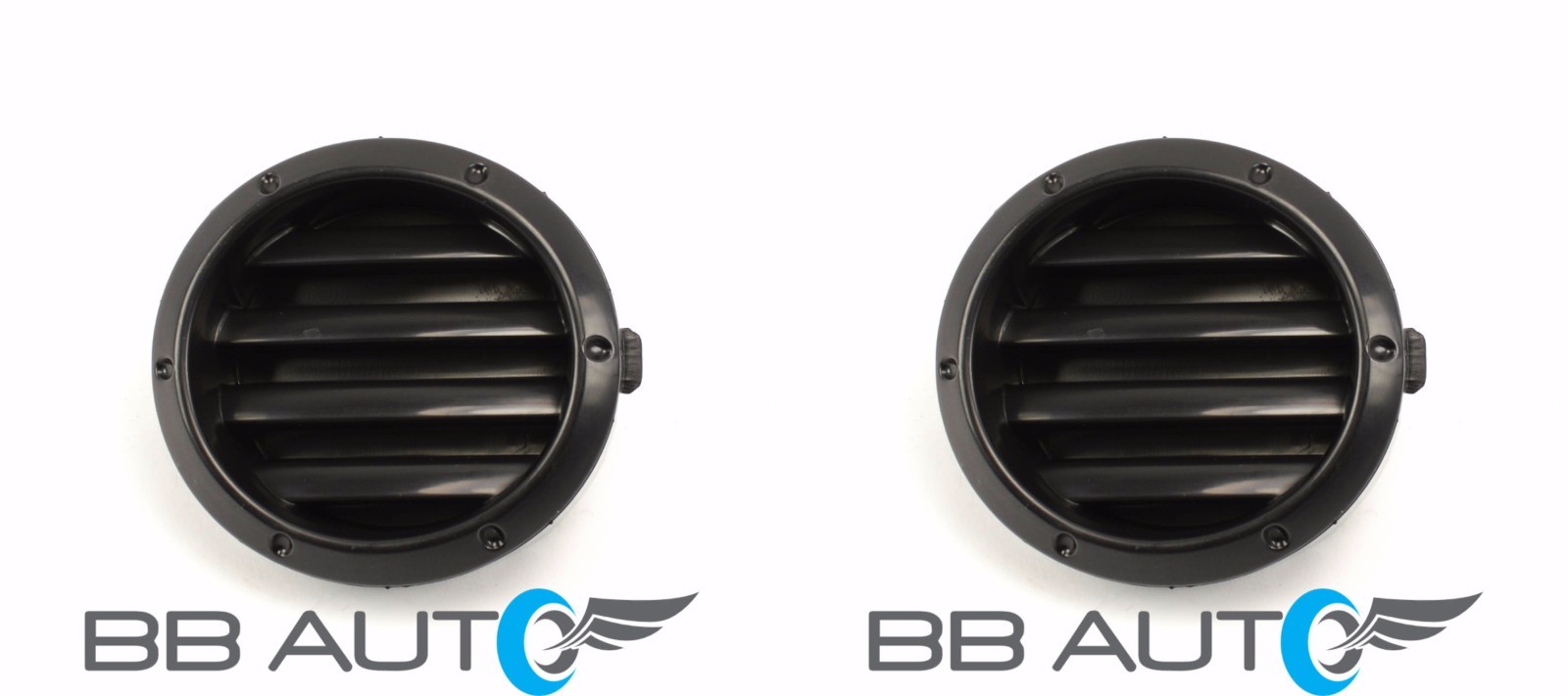 SET FRONT BUMPER FOG LIGHT LAMP HOLE COVERS GRILLE FOR 04-07 TOYOTA ...