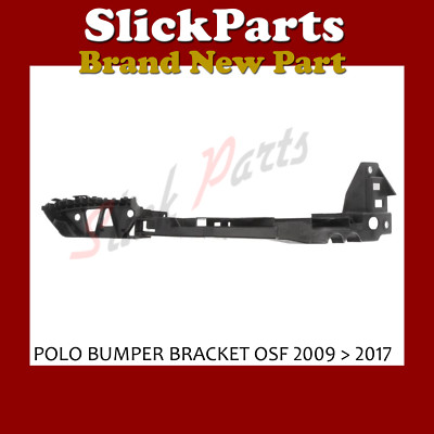 VW POLO BUMPER HEADLIGHT MOUNTING BRACKET 2009 > 2017 OSF 6R0805072E ...