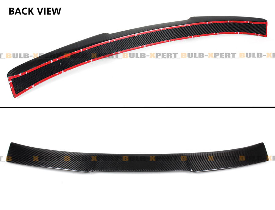 FOR 2014-2024 INFINITI Q50 VIP M4 STYLE CARBON FIBER REAR ROOF WINDOW ...