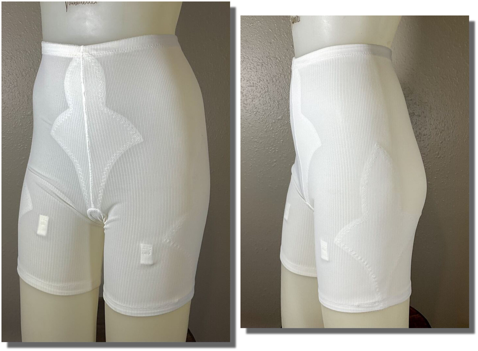 Vintage Sears Tight Control Long Leg Girdle w Perfora… - Gem