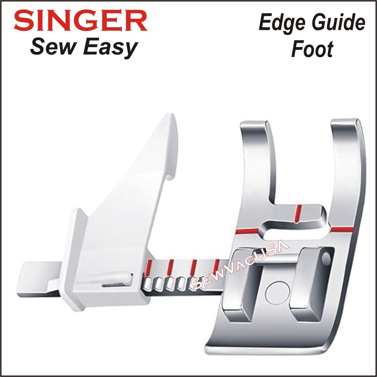 SINGER Slant Needle Snap-O-Matic Presser Foot Set Fits All Slant Needle ...