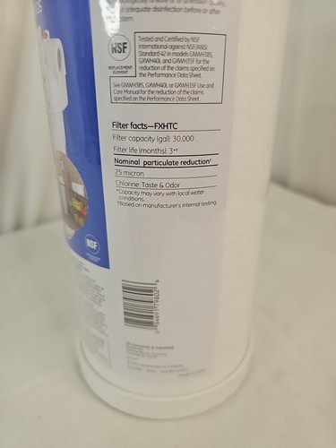 GE FXHTC Whole House Water Filter Replacement Cartridge 25 Micron H ...