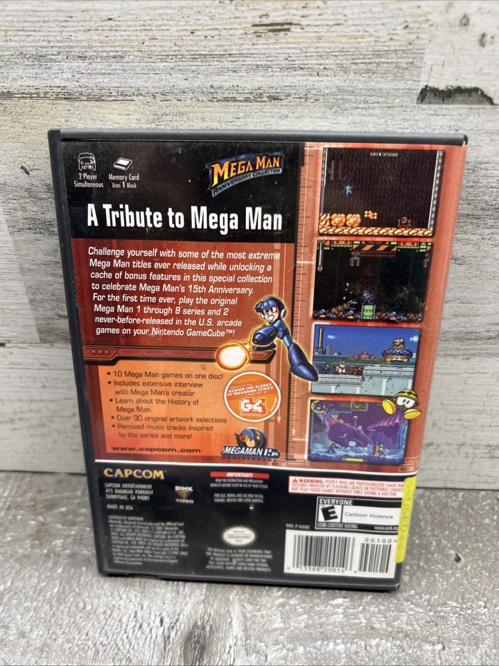 Nintendo Gamecube Mega Man Anniversary Collection CIB Game Tested | eBay