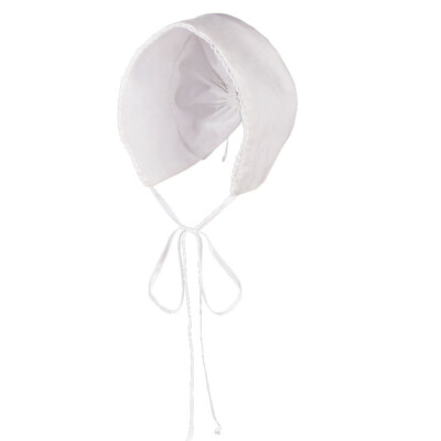 Medieval Women White Bonnet Renaissance Lady Bonnet Victorian Maid ...