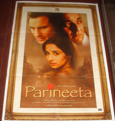 PARINEETA (2005) SANJAY DUTT VIDYA BALAN SAIF ALI RAIMA SEN BOLLYWOOD ...