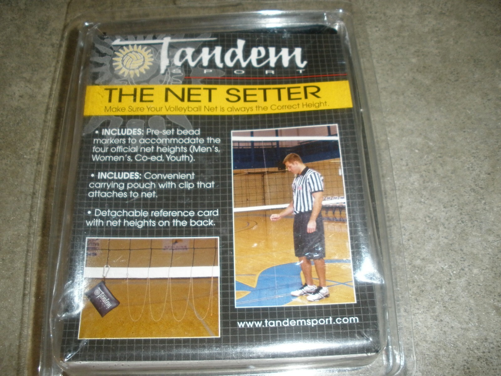 Tandem Sport Volleyball Net Setter With Pouch Free2dayship Taxfree for ...
