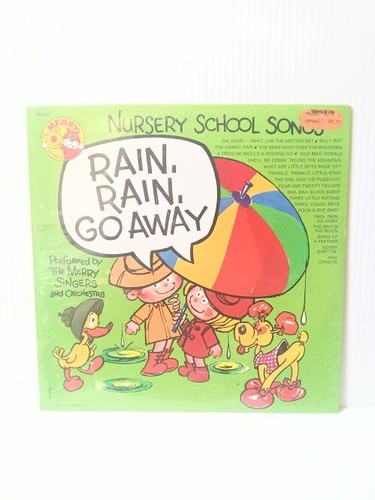 NURSERY SCHOOL SONGS Rain, Rain Go Away .. SEALED .. 1972 | eBay