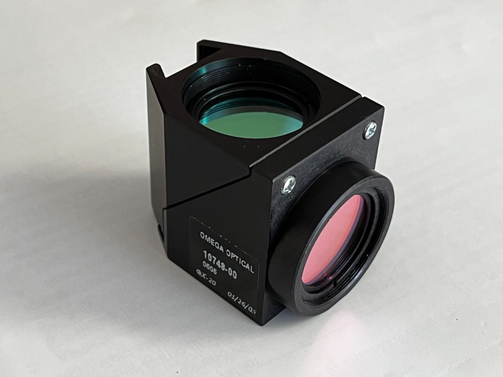 Omega Optical Olympus Filter Cube 10748-00 for BX and IX Microscopes ...