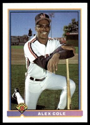 1991 Bowman #64 Alex Cole Cleveland Indians | eBay
