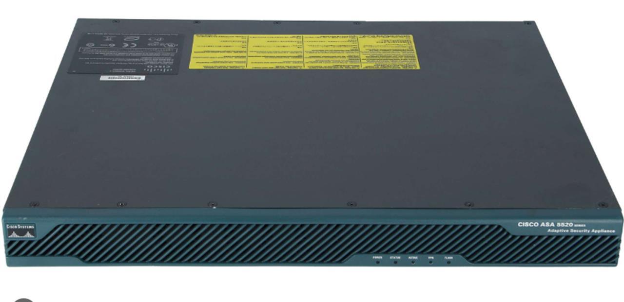 ASA 5520 ADAPTIVE SECURITY APPLIANCE FIREWALL Tested Works | eBay