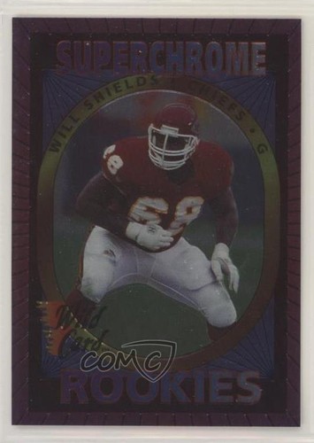 1993 Wild Card Superchrome Rookies Will Shields #28 Rookie RC HOF | eBay