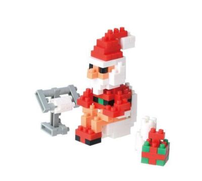 NANOBLOCK Christmas Santa Dunny Nano Block Micro-Sized Building Blocks ...