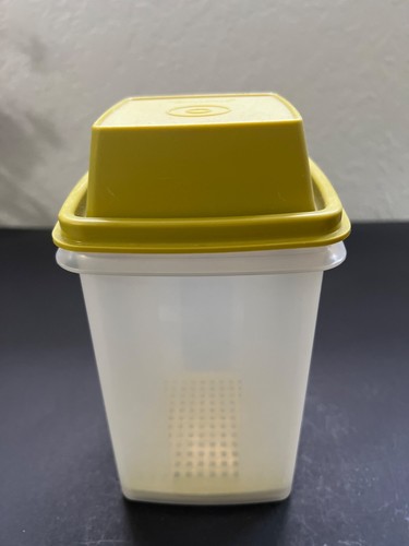 Tupperware Square Pick-A-Deli Container With Green Lid & Strainer | eBay