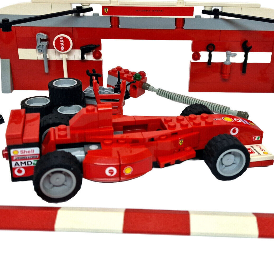 LEGO Racers: Ferrari F1 Pit Set (8375) for sale online | eBay