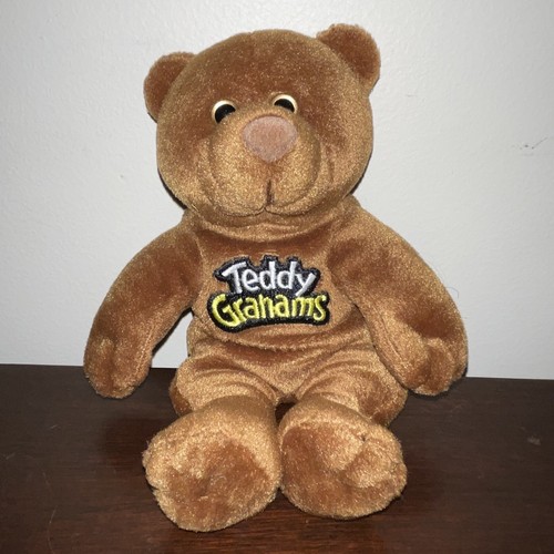Teddy Grahams Spicey Cinnamon Bear Bean Bag Plush Stuffed Animal Soft ...