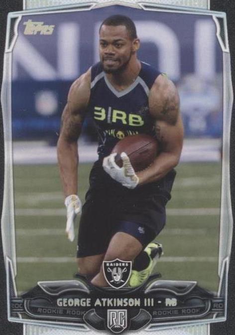 2014 Topps - George Atkinson III #405 Black /59 (RC) for sale online | eBay