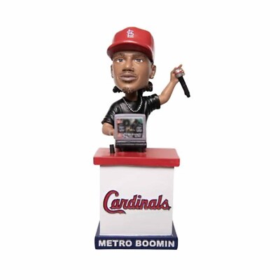 METRO BOOMIN ST. LOUIS CARDINALS BOBBLEHEAD 5-20-24 THEME NIB | eBay