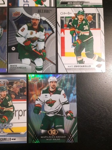 MATS ZUCCARELLO 11 CARD LOT VARIOUS YEARS TIM HORTONS , UPPER DECK MVP ...