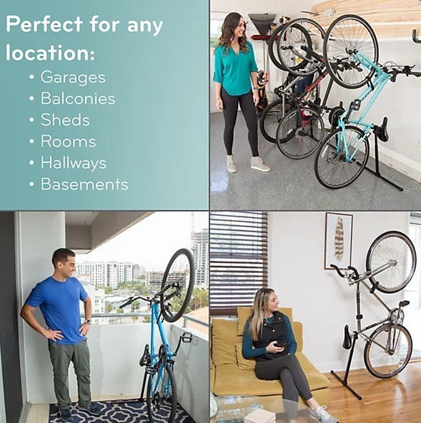 Bike Nook Turbo Vertical Bike Stand & Rack - Freestanding Upright - New ...